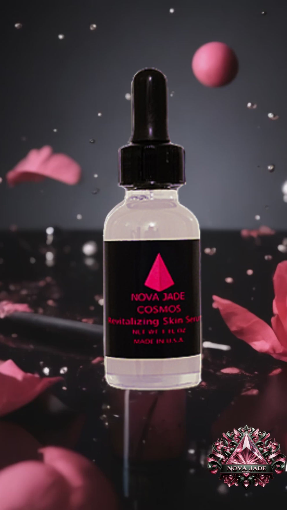 Cosmos Revitalizing Anti Aging Skin Serum With Vitamin B-5, Hyaluronic ...